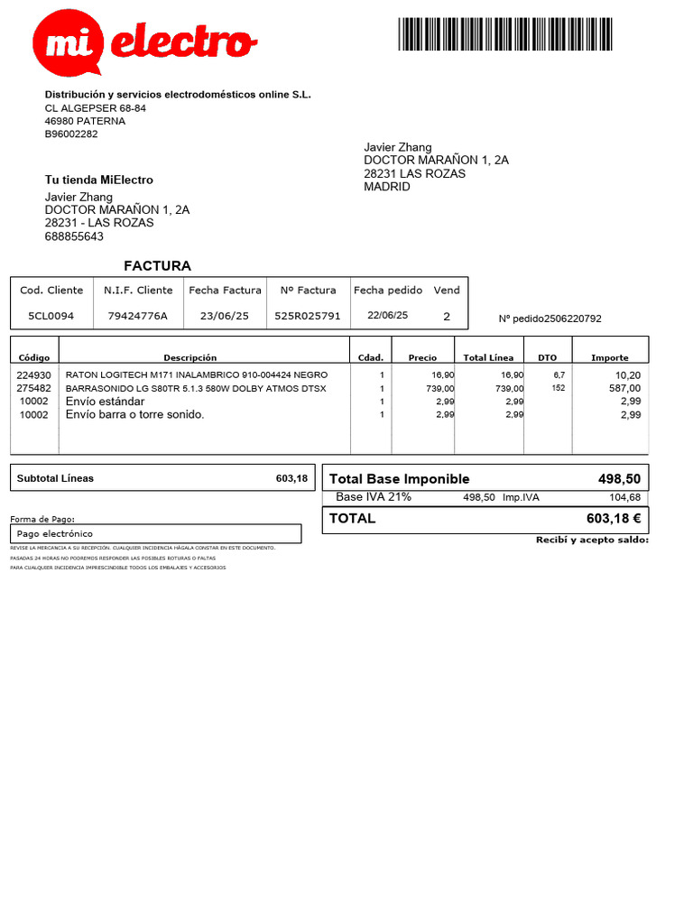 525R025791 Mielectro | PDF | Documentos empresariales