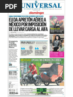 Portada del Periódico Excélsior | PDF