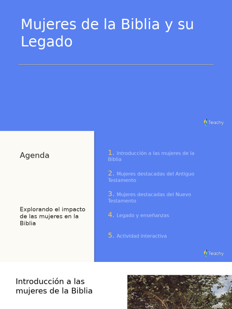 Legado de Mujeres en la Biblia | PDF | Biblia | Fe