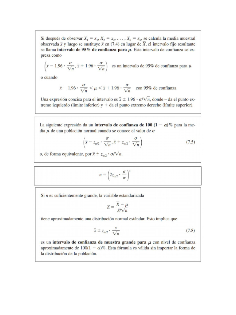 Formulario EV2 Bioestadística | PDF