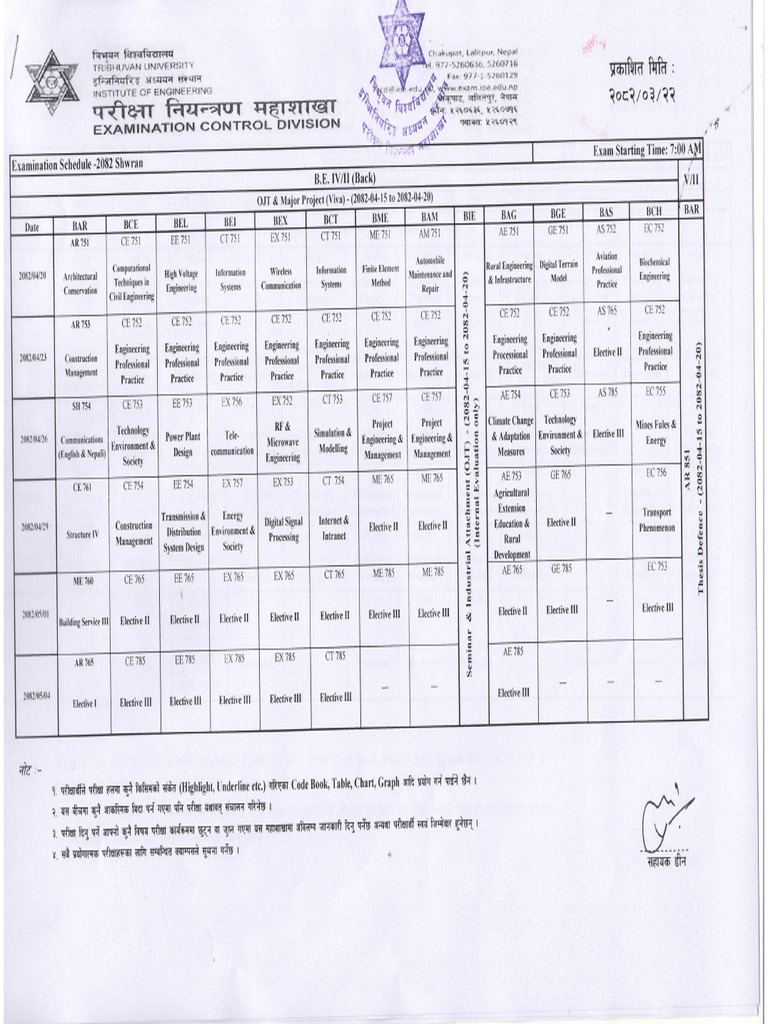 1 - Monday, July 7, 2025 - Routine Bebar Ivii & I, III | PDF