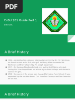 CvSU Officials | PDF