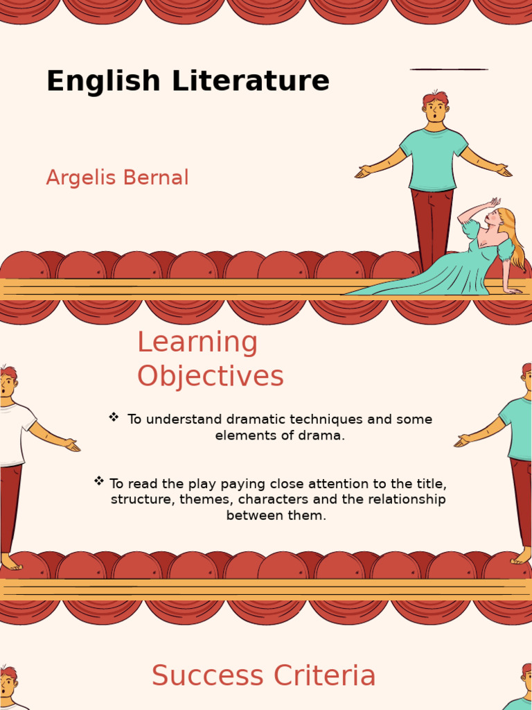 Dramatic Techniques and Elements of Drama Summarized New | PDF | Actor ...