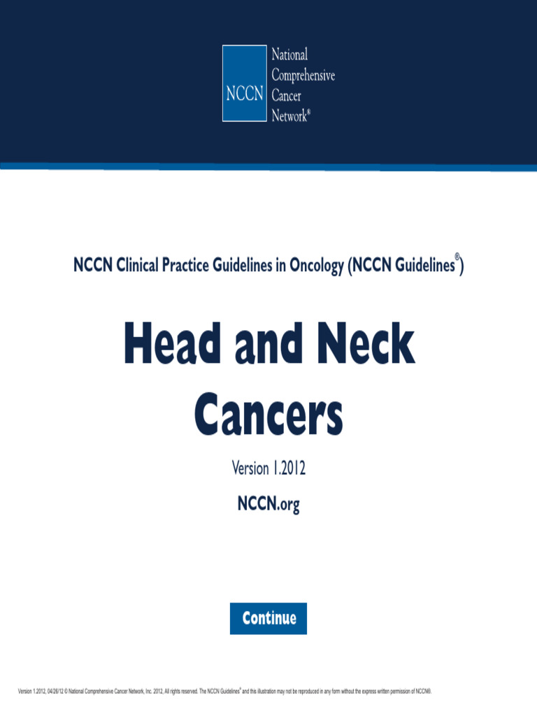 Head and Neck | PDF