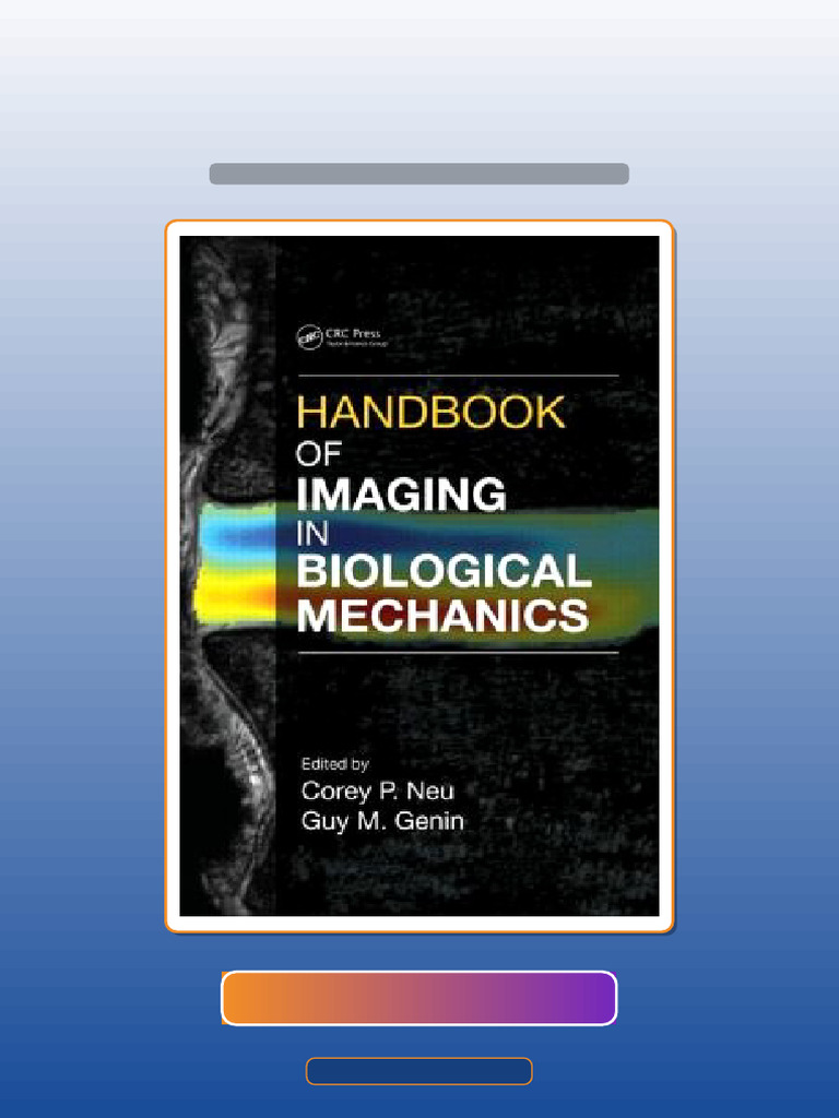 Handbook of Imaging in Biological Mechanics Download Instantly | PDF | Medical Imaging | Cell ...