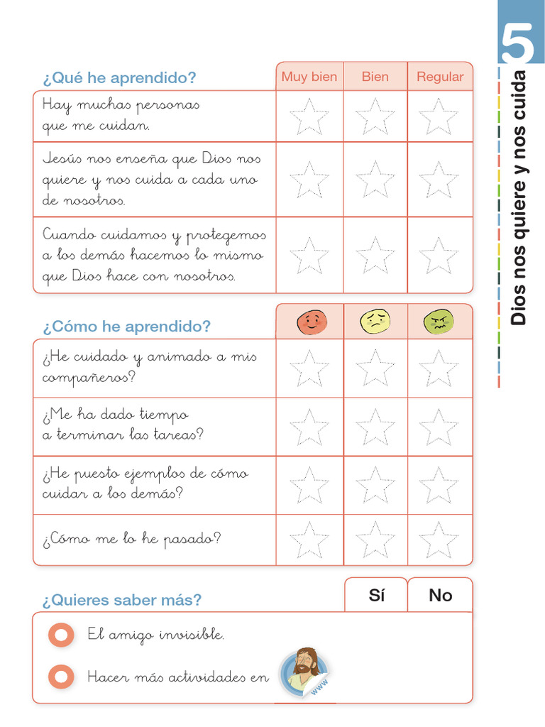 5 Dios Nos Quiere y Nos Cuida | PDF