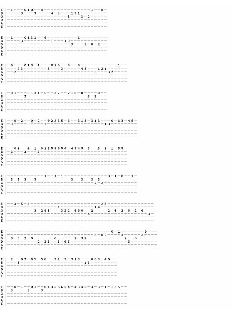 Karma Alien Stage Tabs | PDF