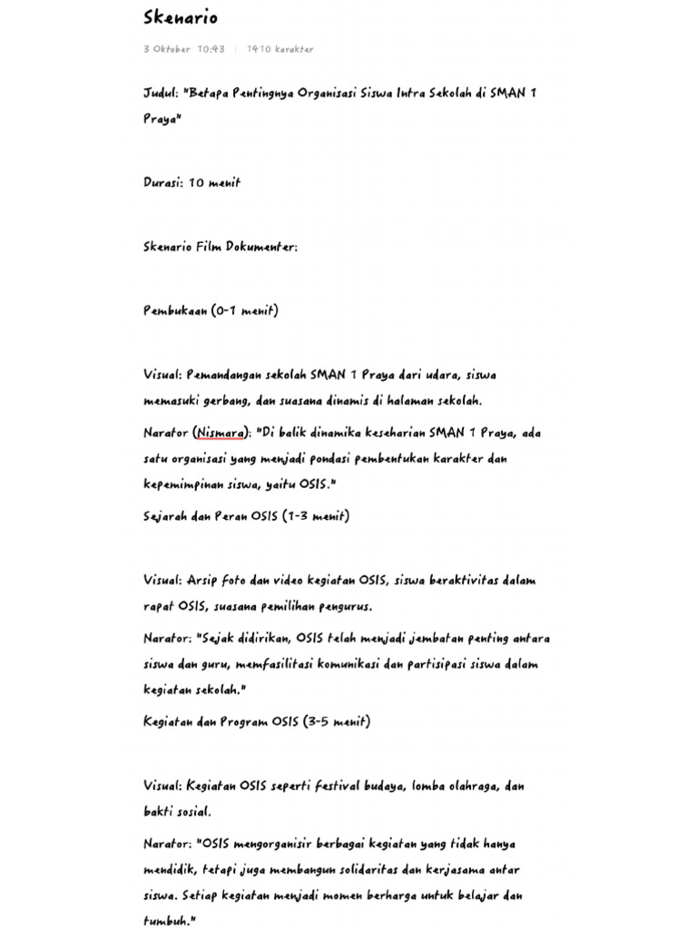 Skenario | PDF