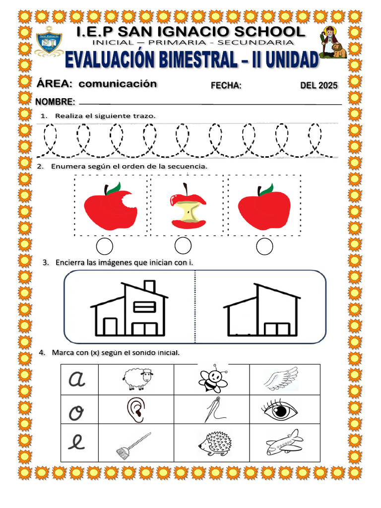 FORMATO EV. Bimestral Comunicación | PDF