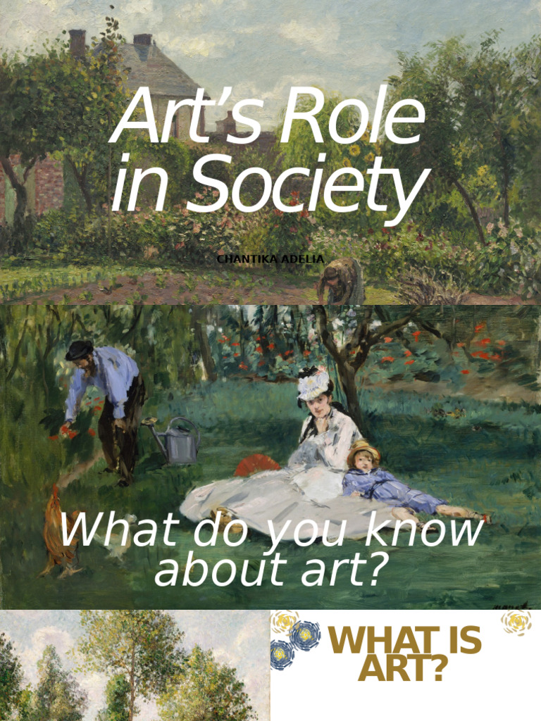 Art's Role in Society | PDF