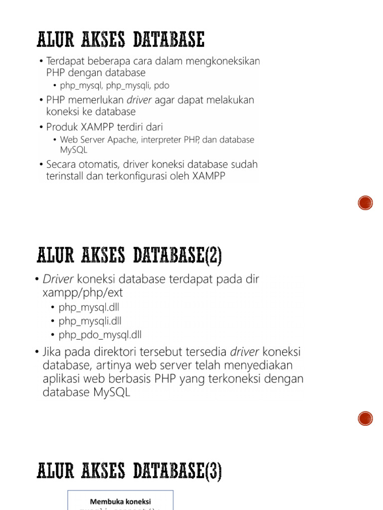 Pw1 - PHP Database | PDF