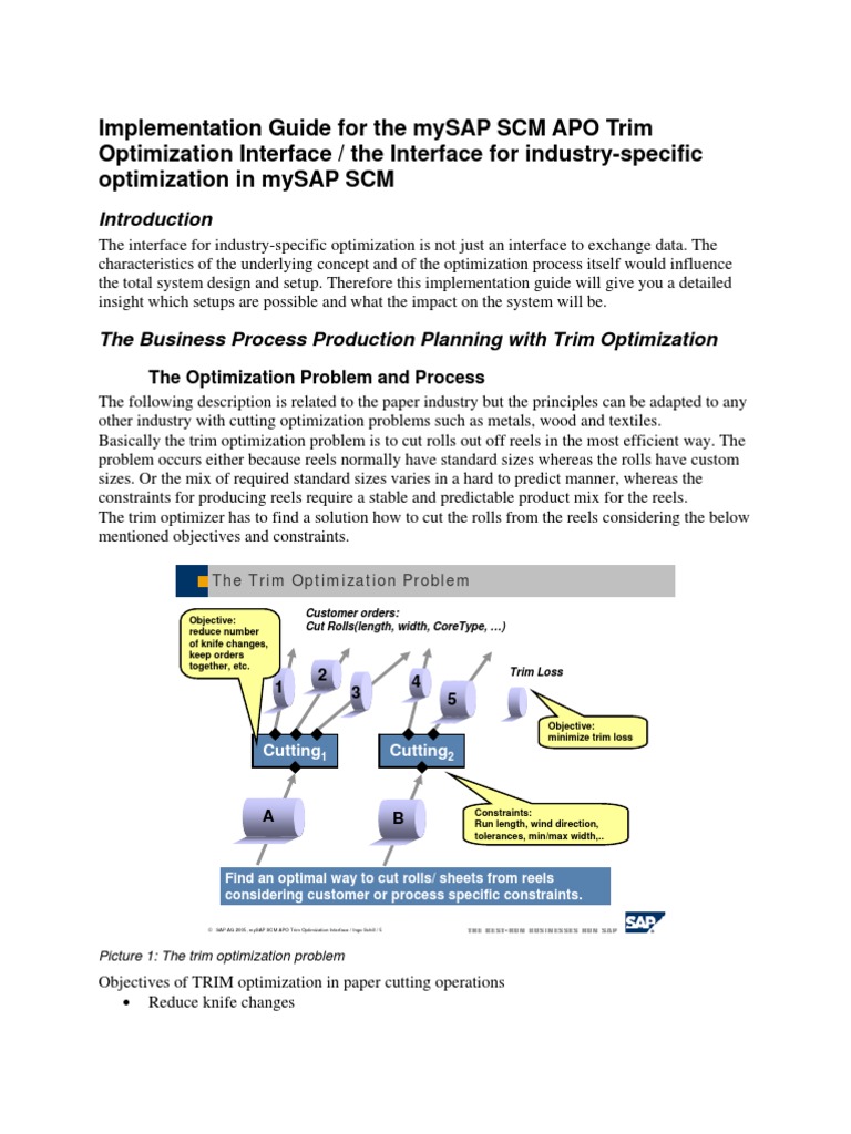 Config Guide Trim Op Tim Ization Apo | PDF | Business Process | Mathematical Optimization