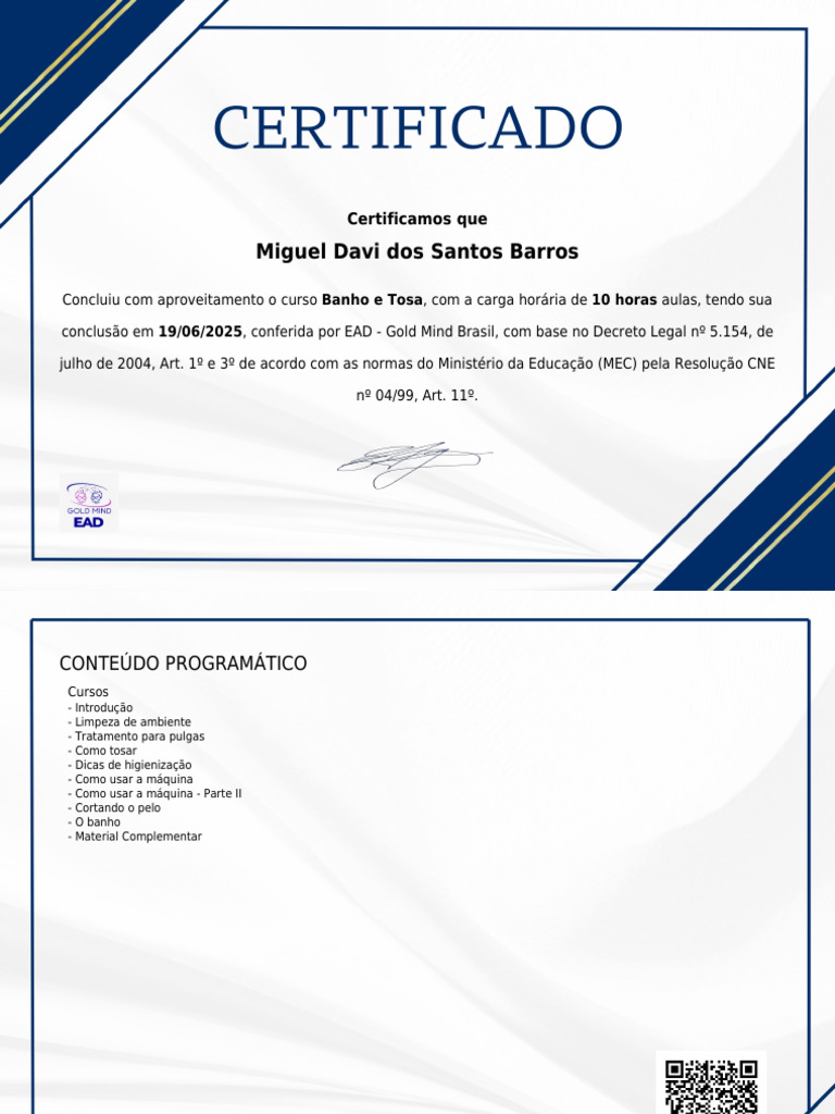 Certificados | PDF