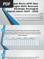 TAHAPAN PENYUSUNAN RENSTRA Berdasarkan Inmendagri No 2 Tahun 2025 | PDF