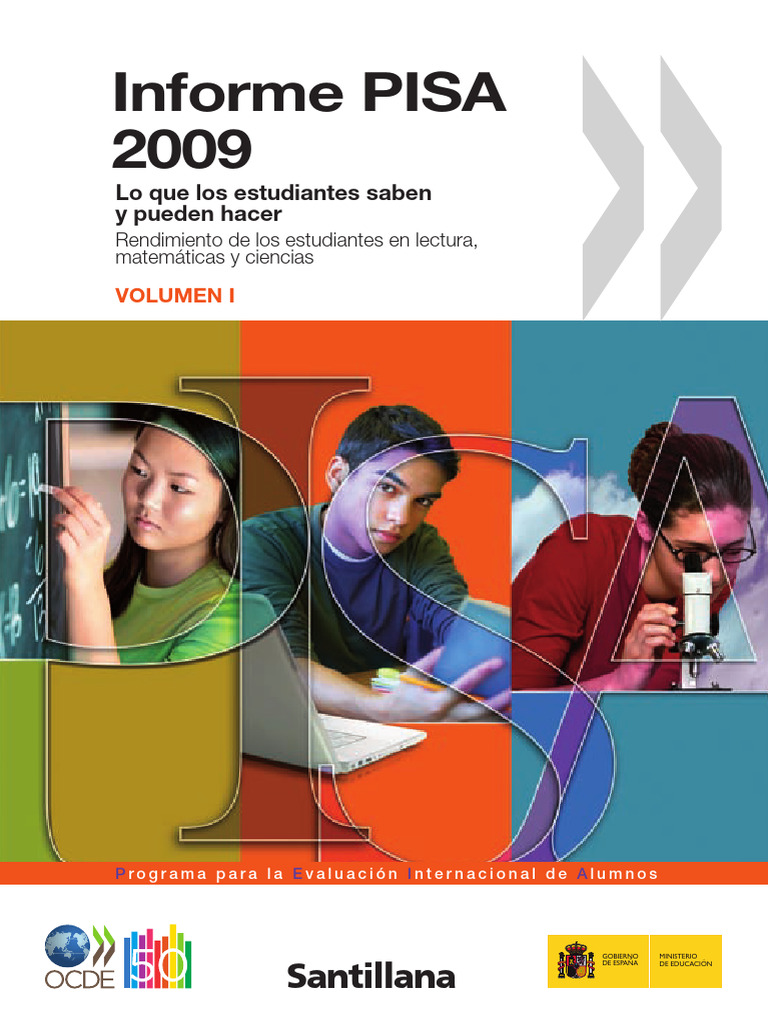 Resultados Pruebas PISA 2009-Es | PDF | Programa para la Evaluación ...