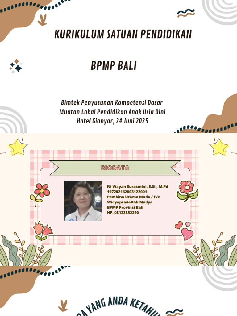 Mulok PAUD Gianyar 24 Juni 2025 | PDF