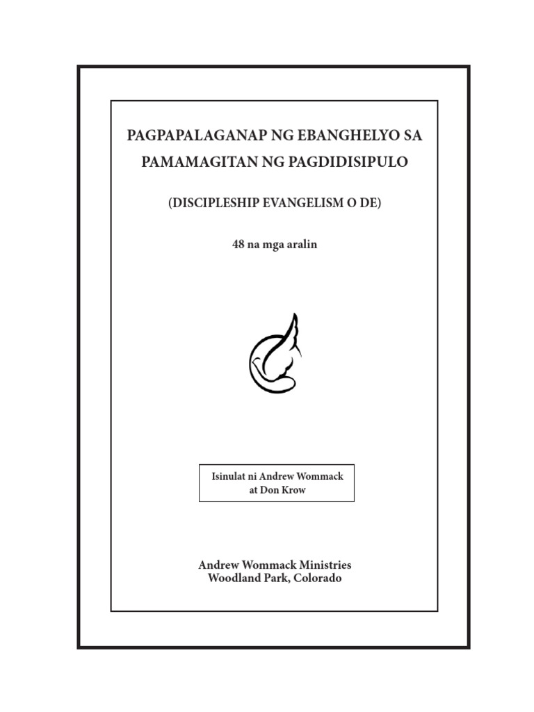 Discipleship Evangelism Tagalog | PDF