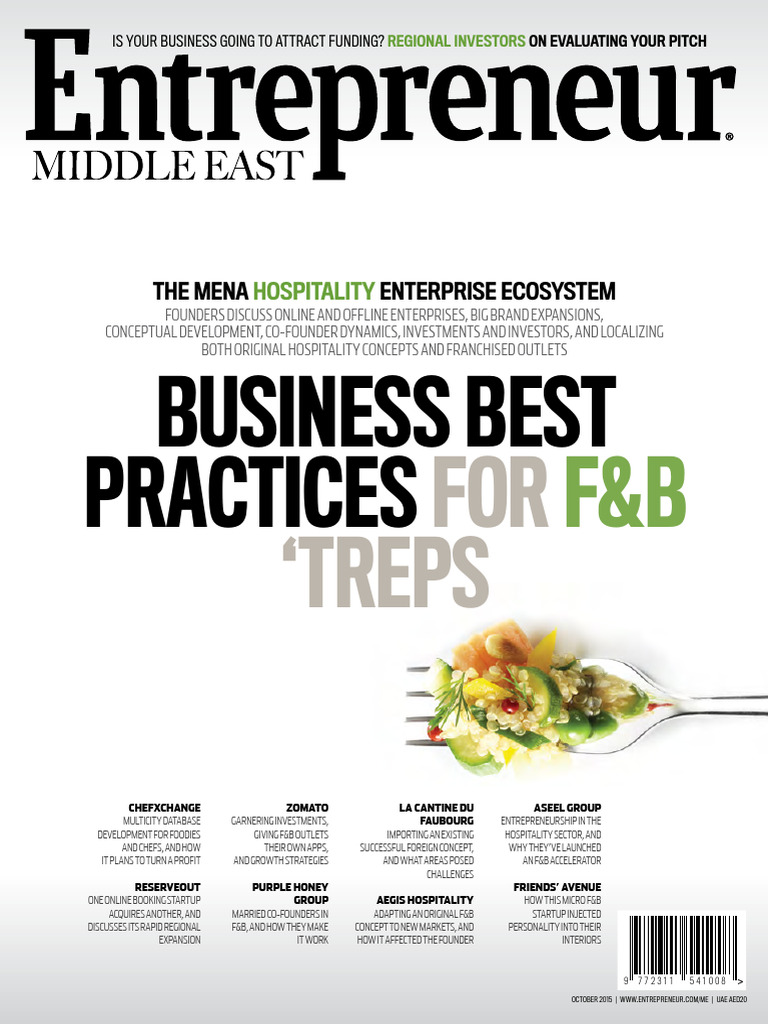Entrepreneur Middle East October 2015 | PDF | Menu | Startup Company