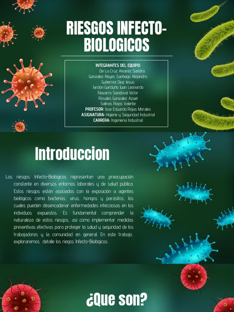 Prevención de Riesgos Infecto-Biológicos | PDF | Patógeno | Influenza