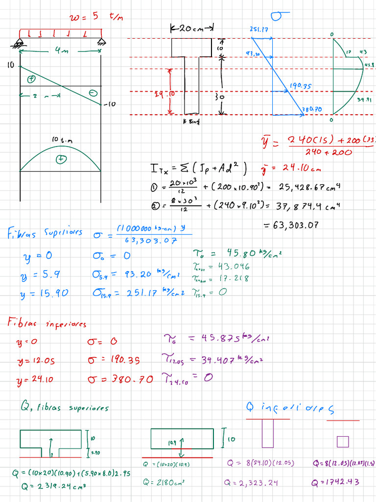 Meca Mat Calculations and Data | PDF