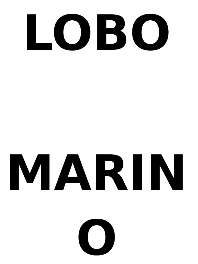 Lobo Letra | PDF