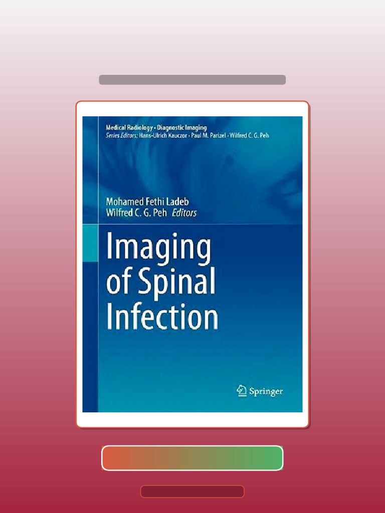 Imaging of Spinal Infection Medical Radiology Download Instantly | PDF ...
