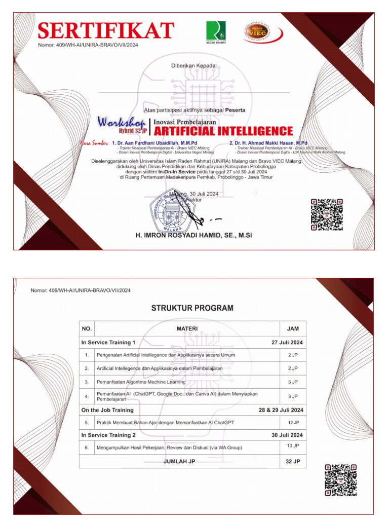 Sert - Siti Zulaikhah, S.PD - Sd-2 | PDF