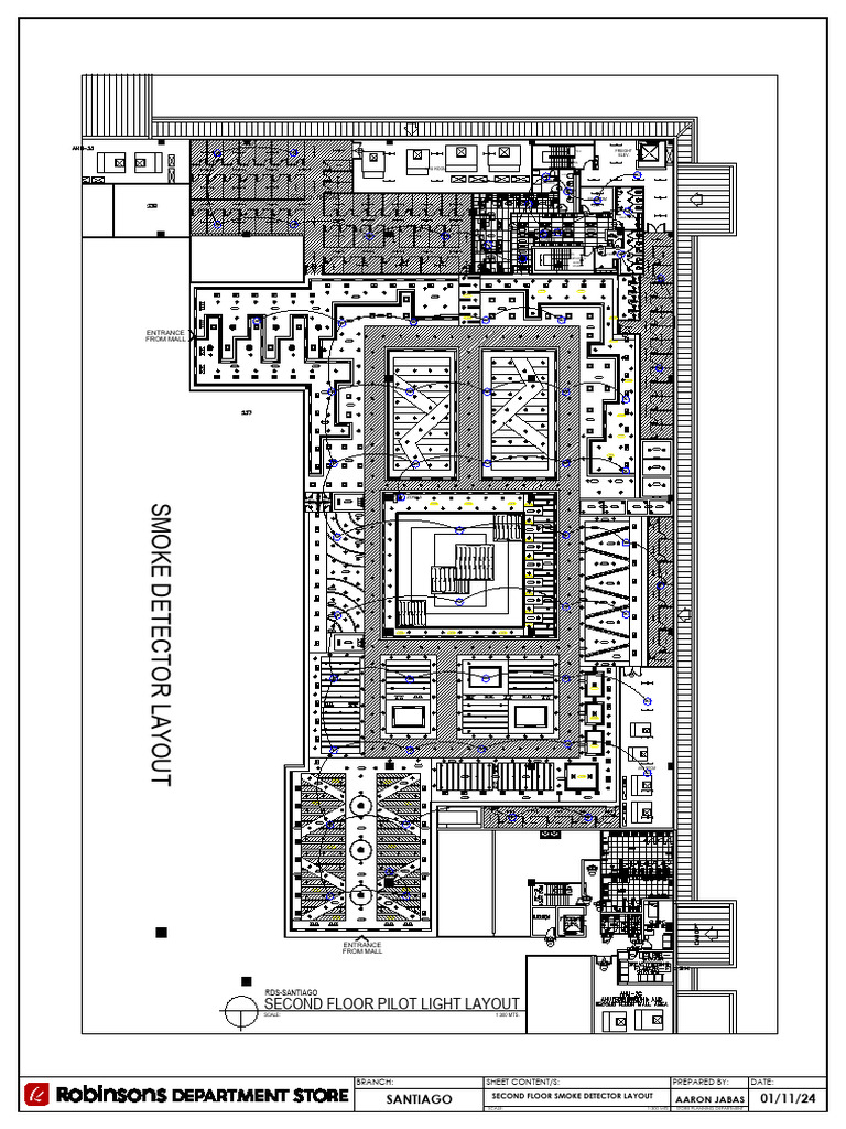 Rds Santiago - 2f Smoke Detector Layout | PDF