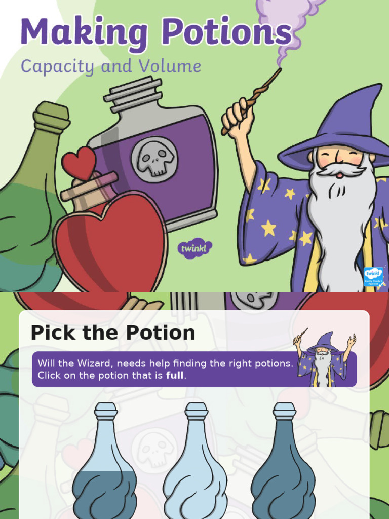 T N 2545298 Eyfs Potions Capacity Powerpoint Ver 4 | PDF