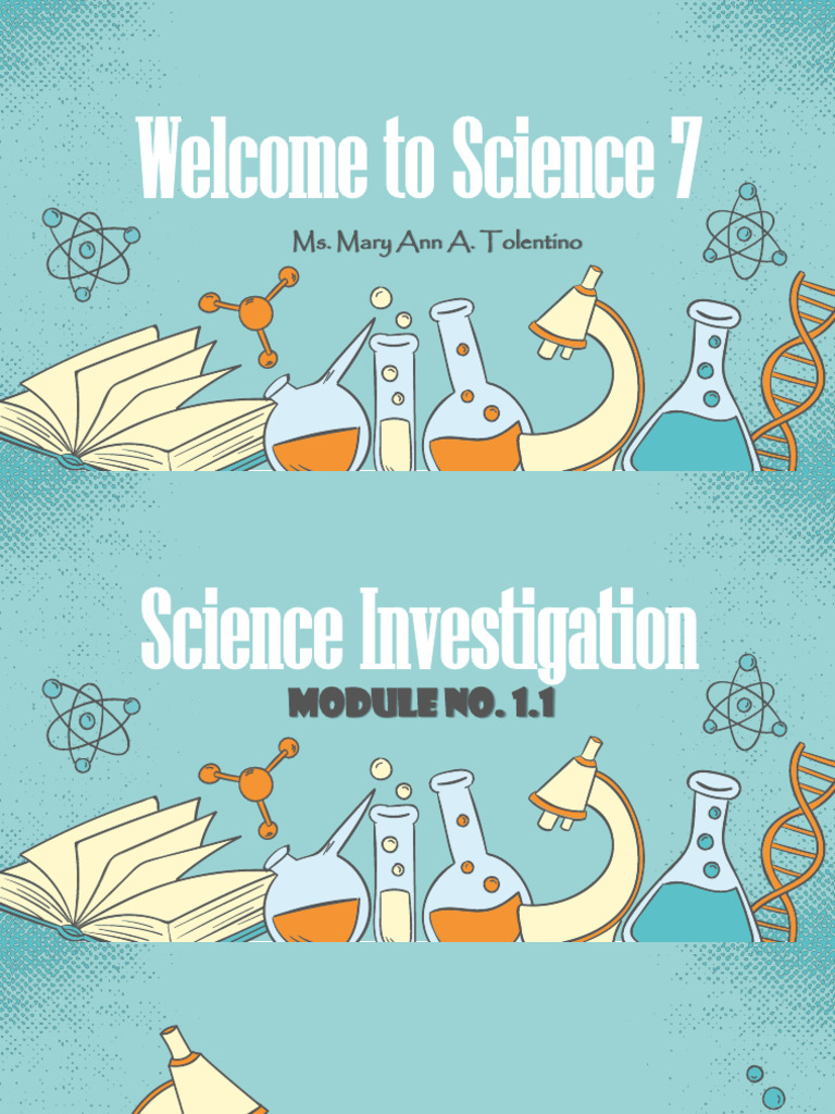 Module 1.1 - Scientific Investigation | PDF | Hypothesis | Experiment
