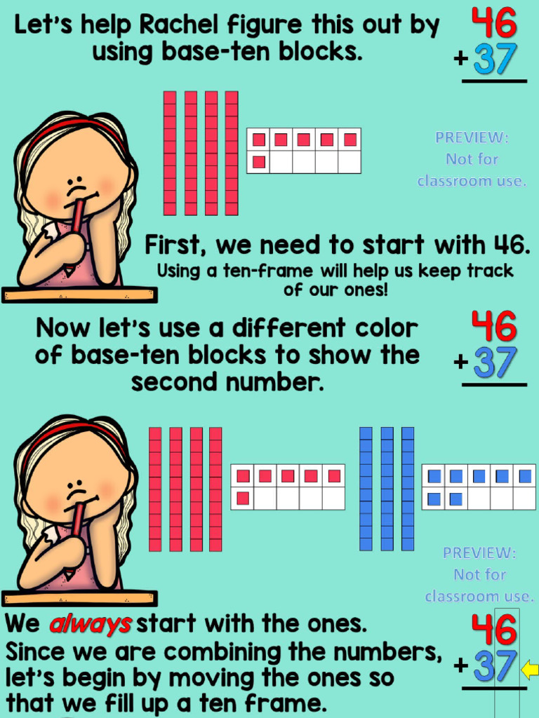 Addition With Regrouping Powerpoint 4780926 | PDF