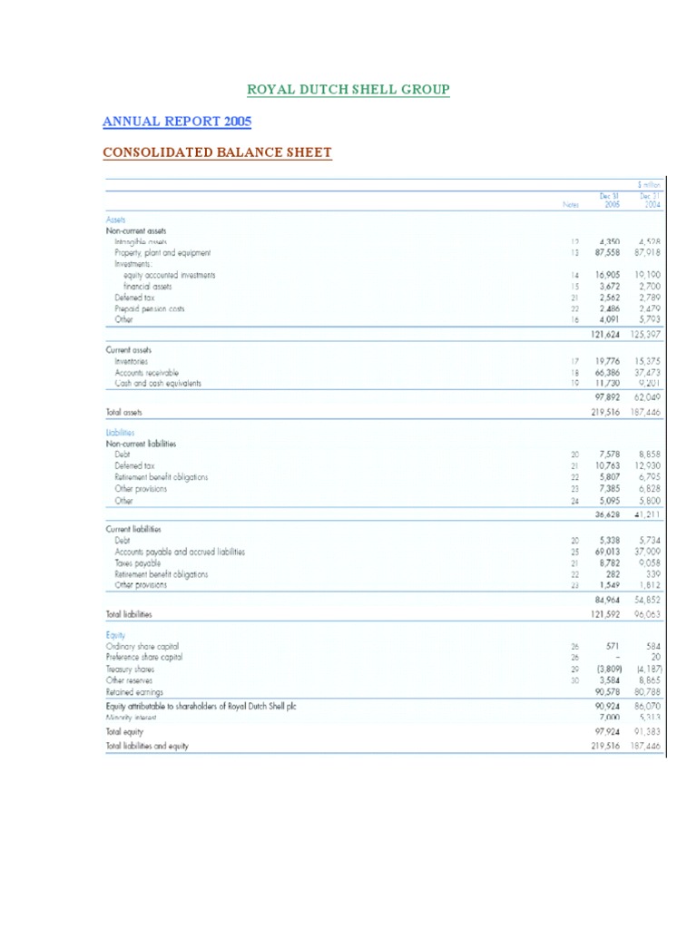 Royal Dutch Shell Group - 2005 Case Study | PDF | Derivative (Finance ...