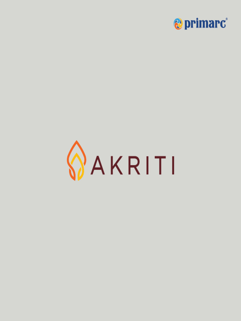 Primarc Akriti Brochure | PDF