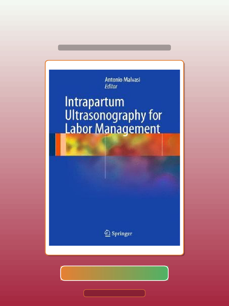 Intrapartum Ultrasonography For Labor Management Download Instantly ...