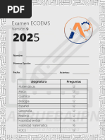 Examenes Prueba Ecoems | PDF