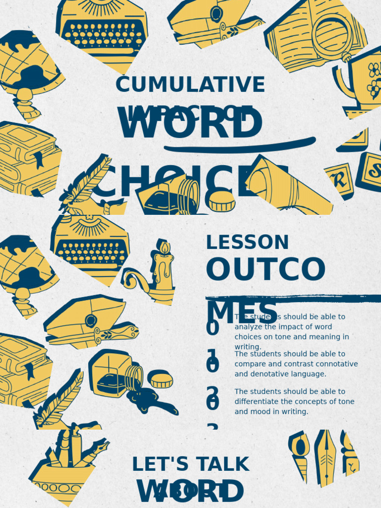 English Language Cumulative Impact of Word Choice Education ...