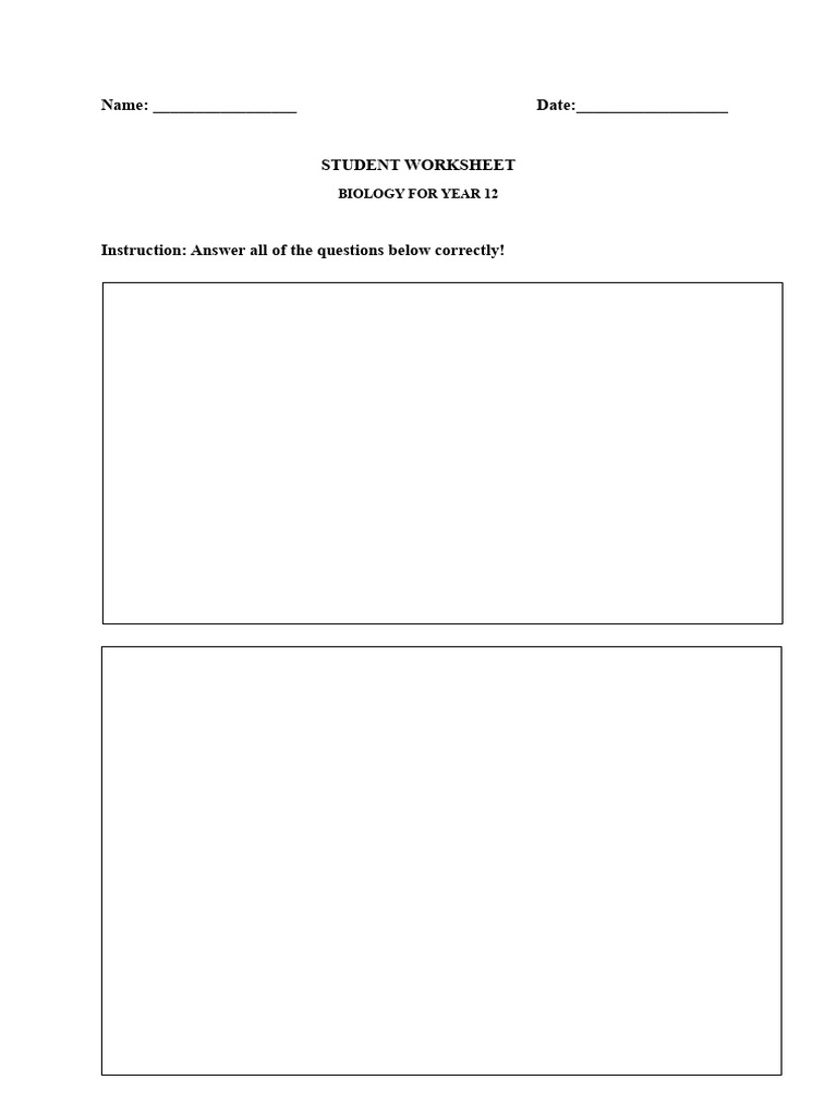 Monohybrid and Dihybrid Cross Worksheet | PDF