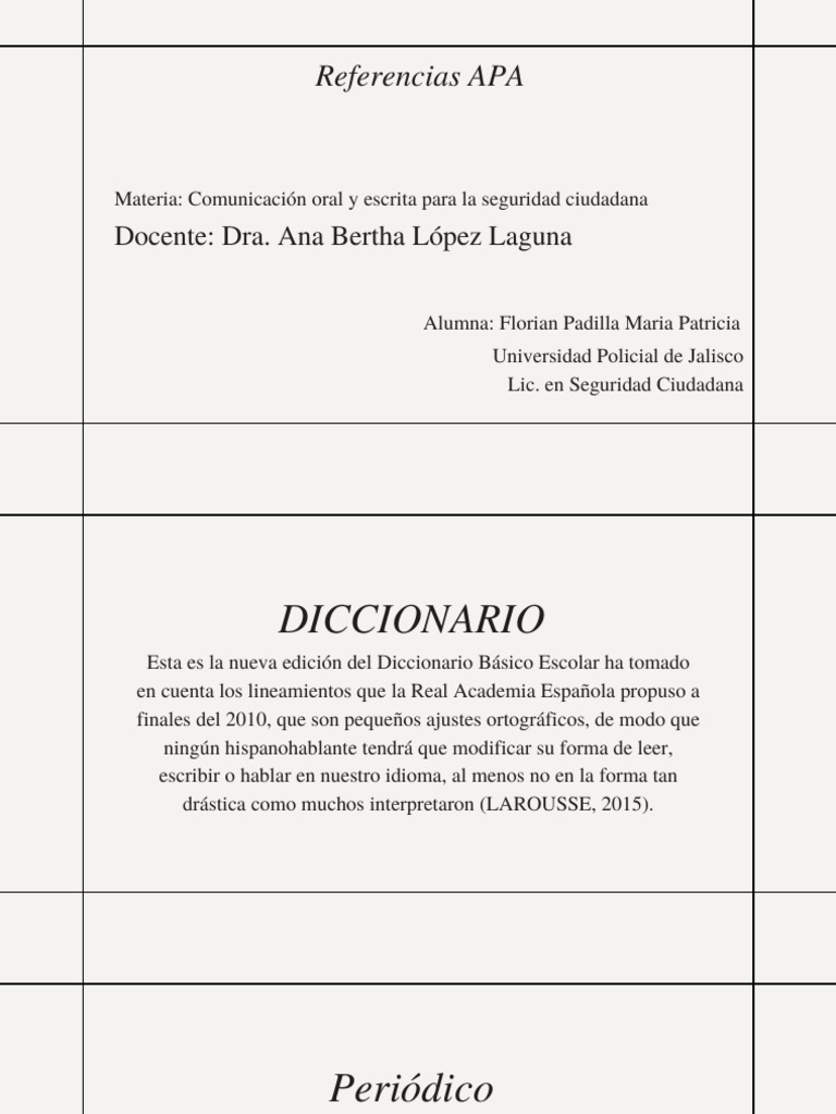 Referencias APA en Comunicación Escrita | PDF | México