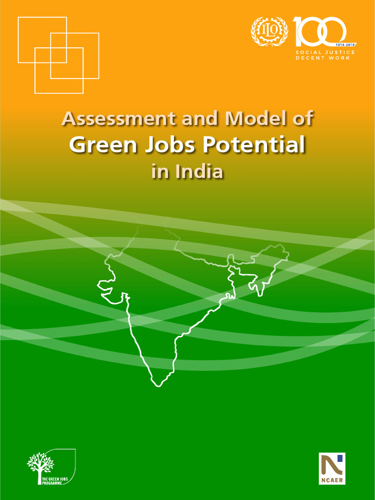 2018 Assessment and Model of Green Jobs Potential in India | PDF | Wind ...