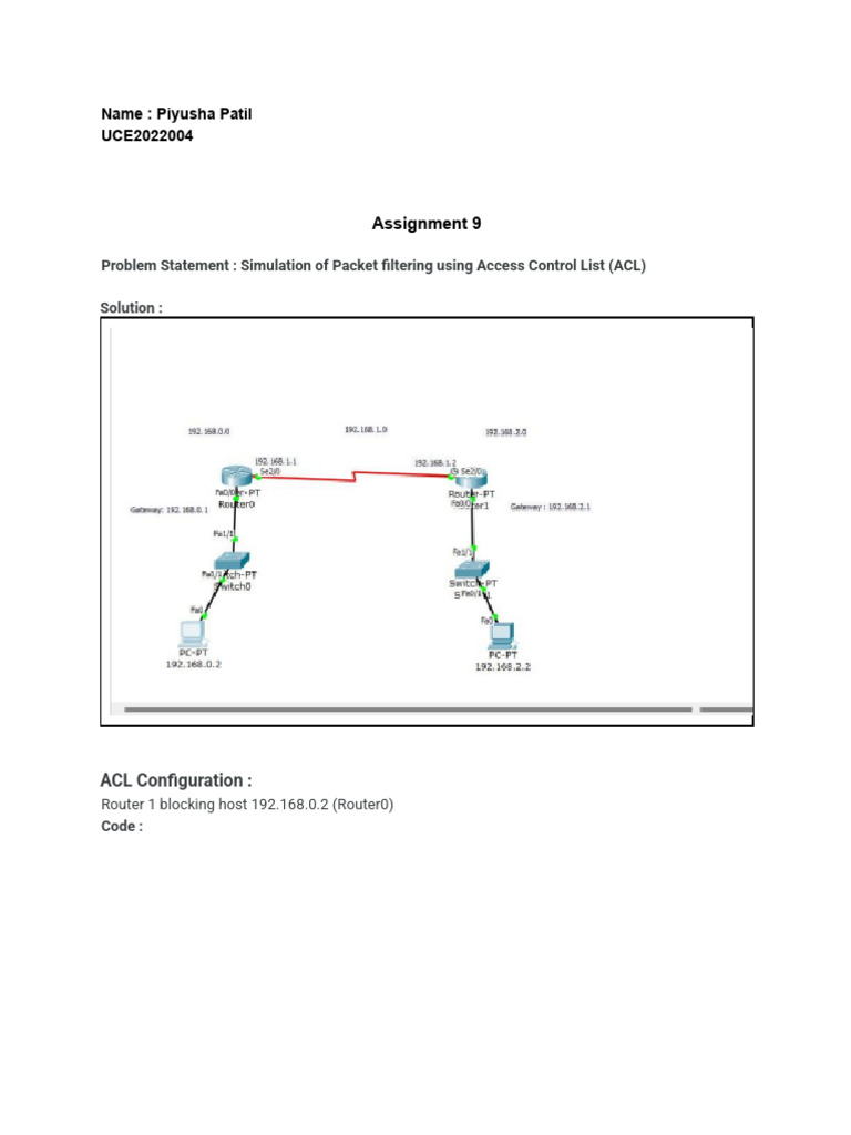 Assignment 9 ISL 2004 | PDF