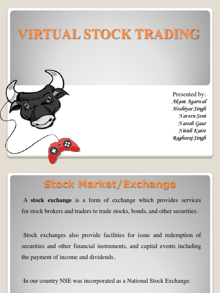 Virtual Stock Trading | PDF | Financial Markets | Secondary Market