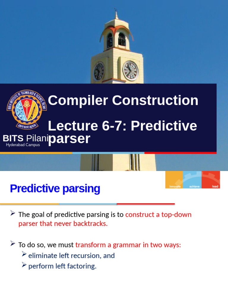 133815lectues 6-7 (CMS) | PDF | Parsing | Grammar