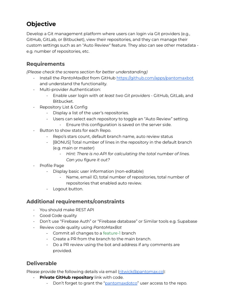 SDE Intern Assignment - May 25-2 | PDF | Information Technology | Software