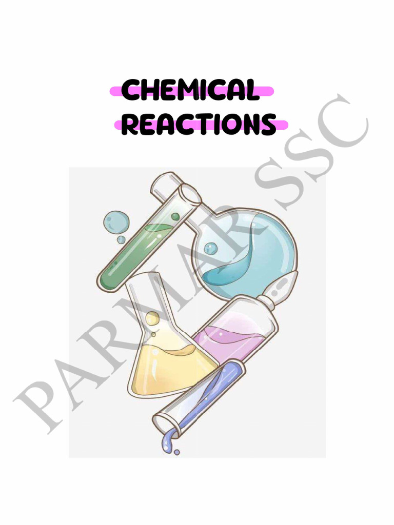 Chemical Reactions (Lec-4) | PDF