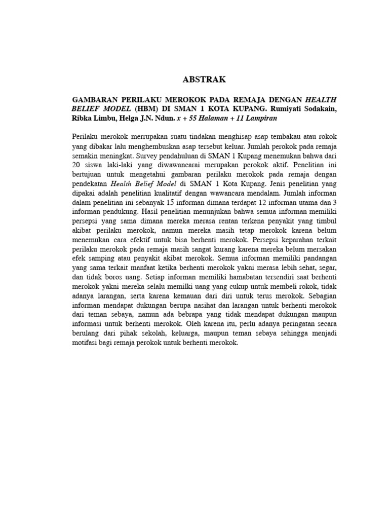 Abstrak | PDF