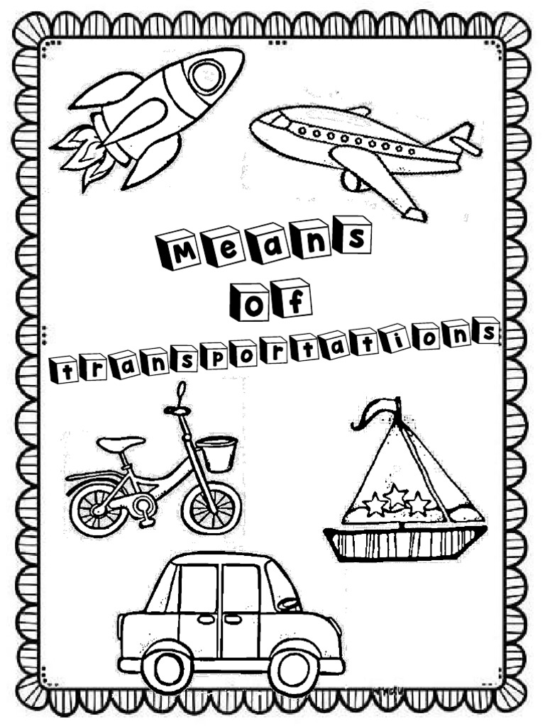 Coloring Book Transportations | PDF