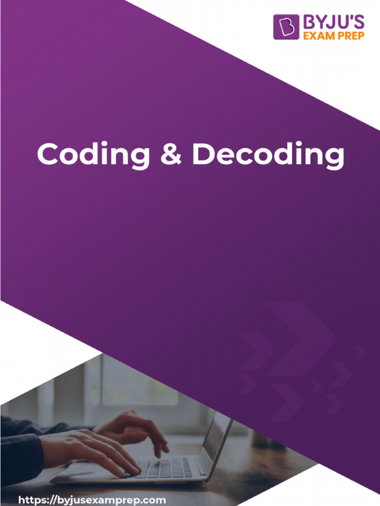 Coding Decoding e 881706410579828 | PDF | Code | Word