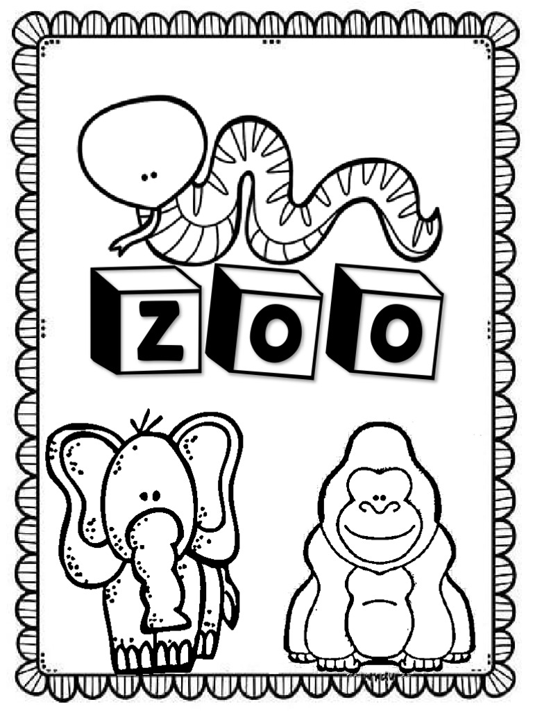 Coloring Book Zoo | PDF