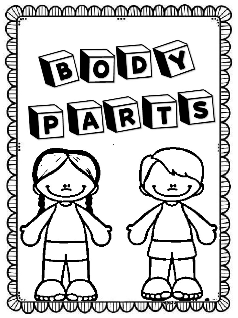 Coloring Book Body Parts | PDF
