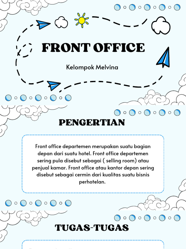 Biru Dan Putih Minimalis Ilustrasi Lucu Tugas Presntasi - 20250721 ...